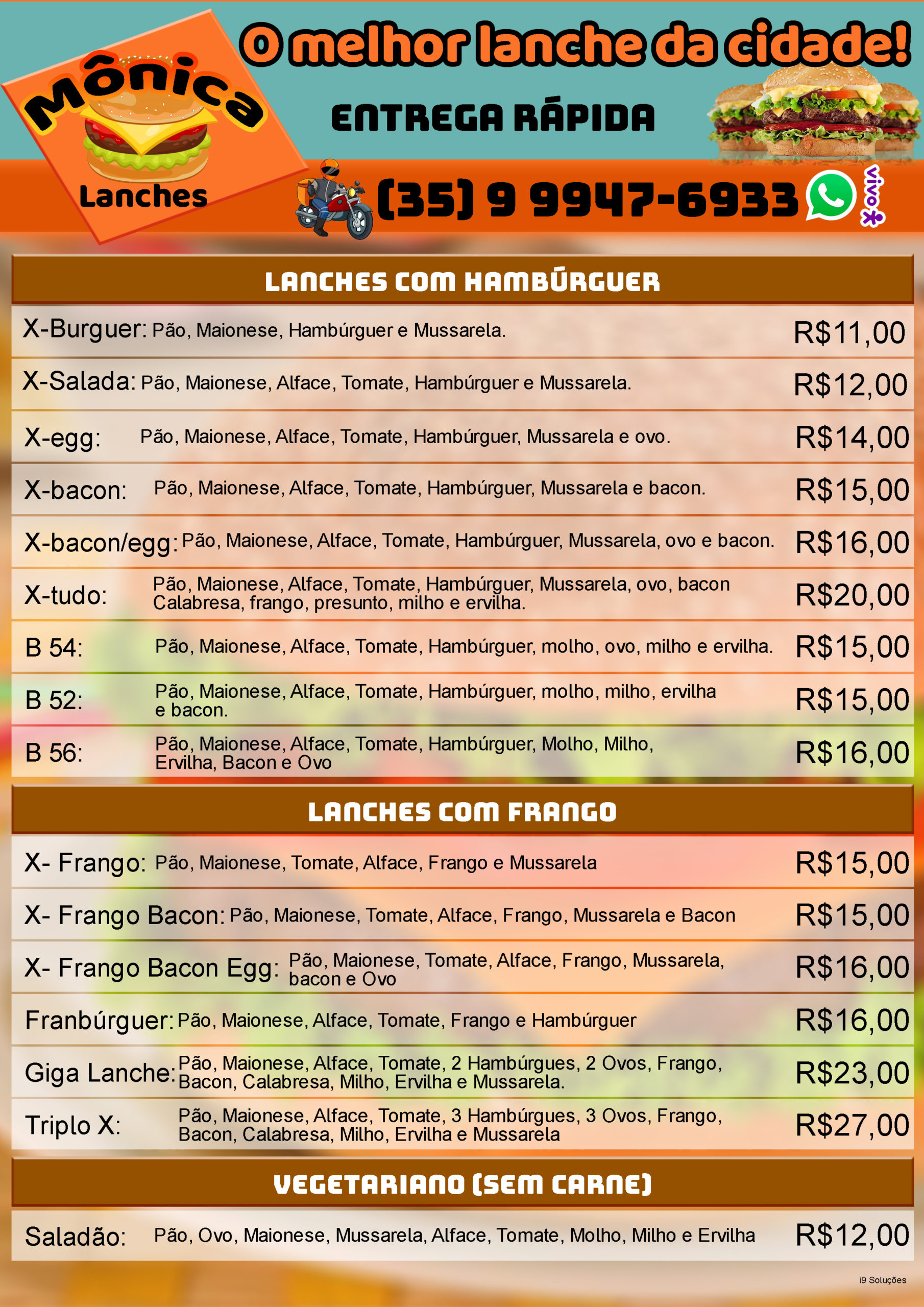 Designer de Cardápio » Inove Soluções